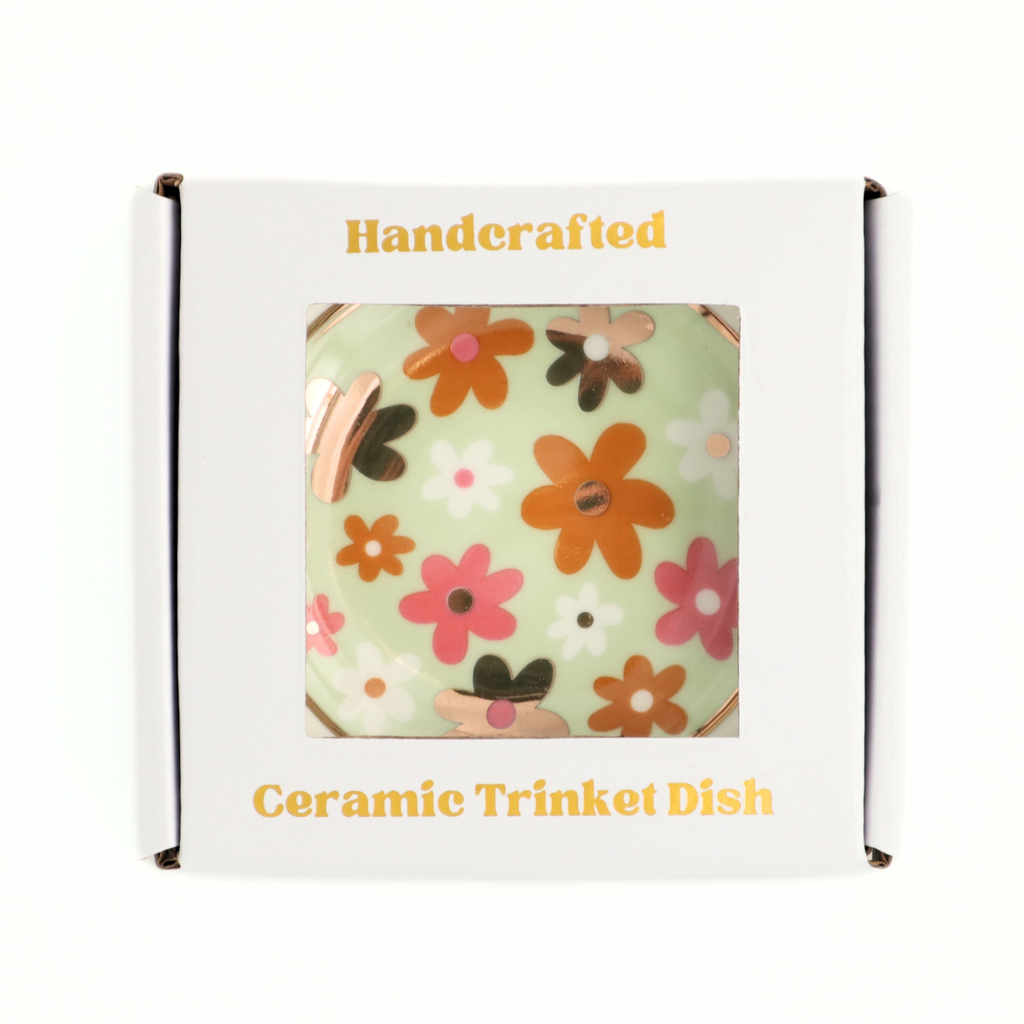 Round Trinket Tray Flowers – Lively Athletics